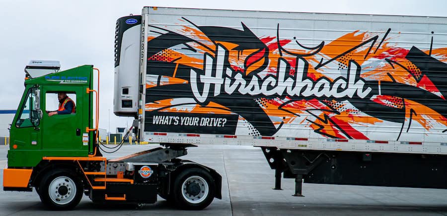 Hirschbach, Lineage Deploy Electric Yard Trucks | Electric Yard Trucks